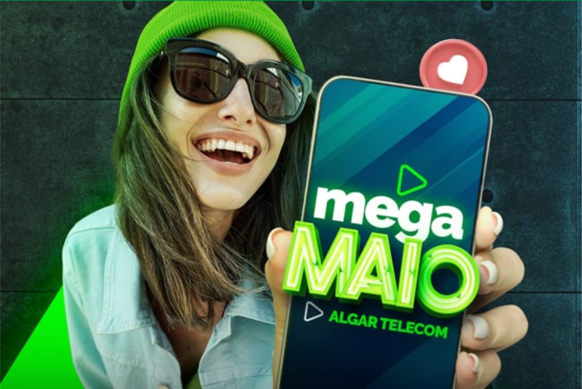 Algar Telecom lança o Mega Maio - Não Perde Não